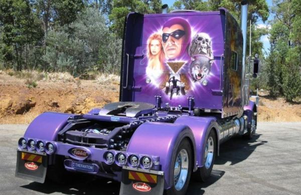 The Phantom Truck On The Cover Of Big Rigs Magazine