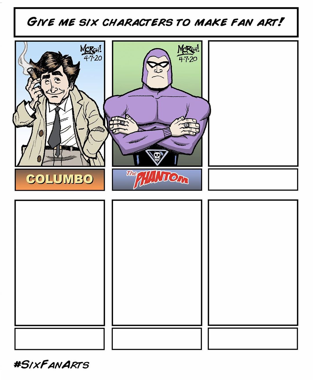 #SixFanarts Challenge