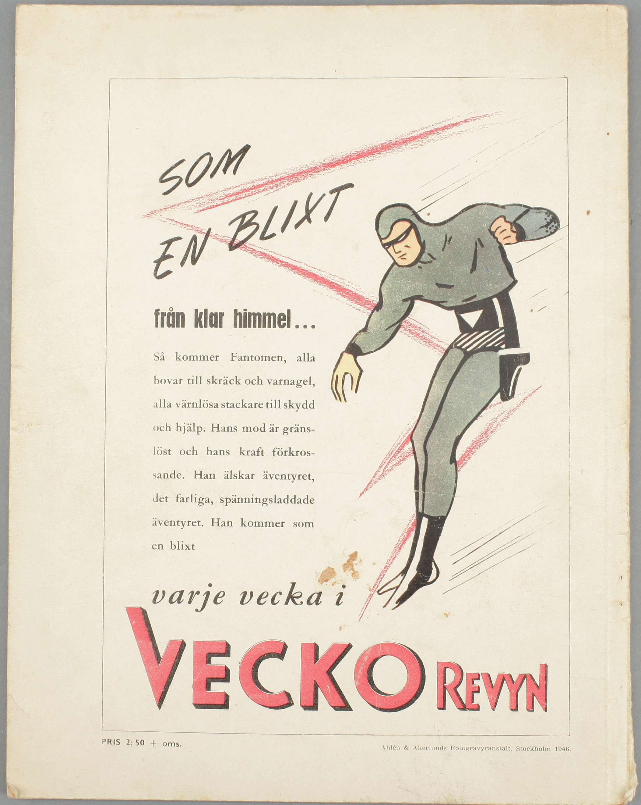 Sweden Comics – The Phantom