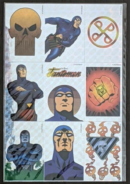 Fantomen Reflective Sticker Sheet