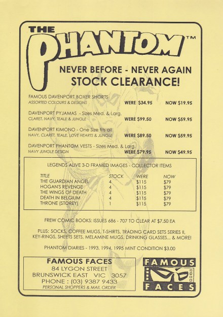 The Phantom Official Fan Club