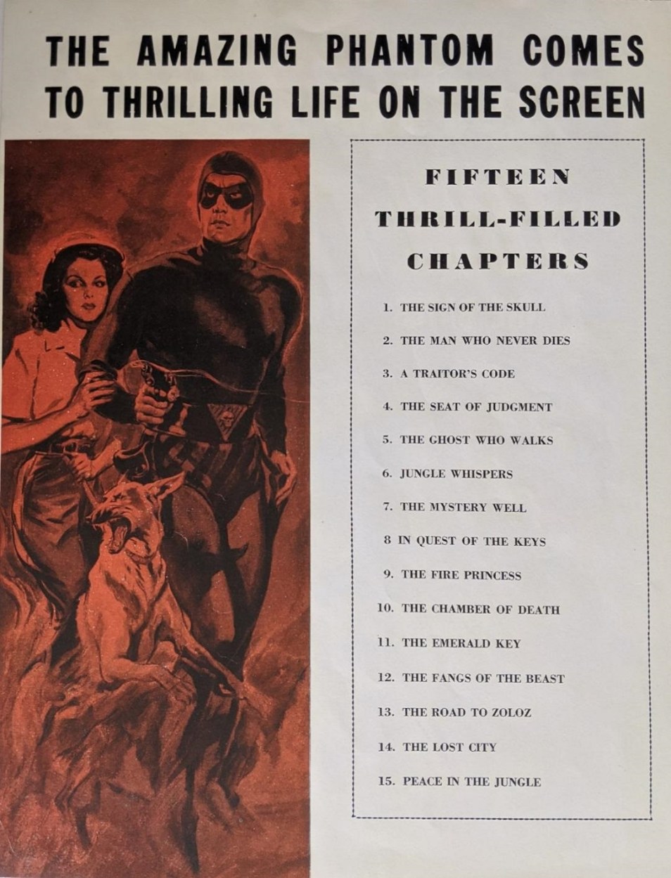 Phantom Serial Celebrates 80th Anniversary