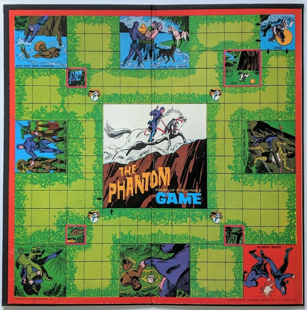 The Phantom Ruler of the Jungle Board Game – The Phantom
