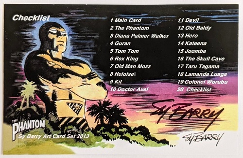 Sy Barry Art Cards Set