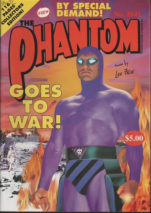 The Phantom Goes To War Poster