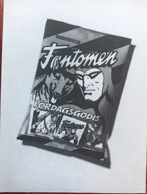 Fantomen Lördagsgodis Candy Hockey Sticker – The Phantom