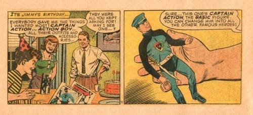 Captain Action & Action Boy Comic