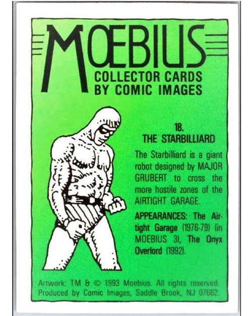 Moebius Trading Cards