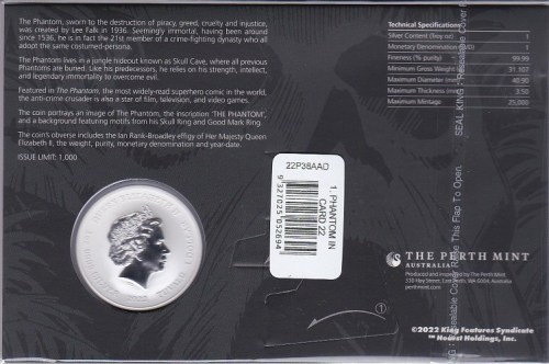 New Phantom Coin By The Perth Mint