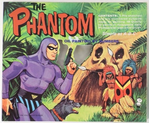 The Phantom Oil Painting By Numbers