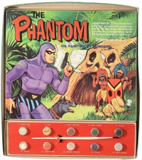 The Phantom Oil Painting By Numbers – The Phantom