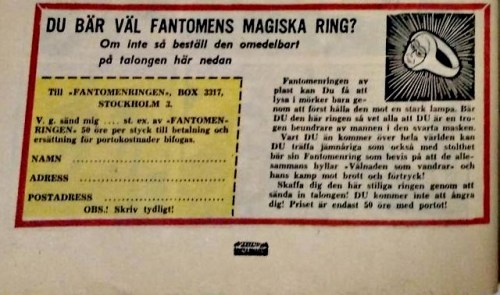 The Phantom’s Magic Ring – The Phantom