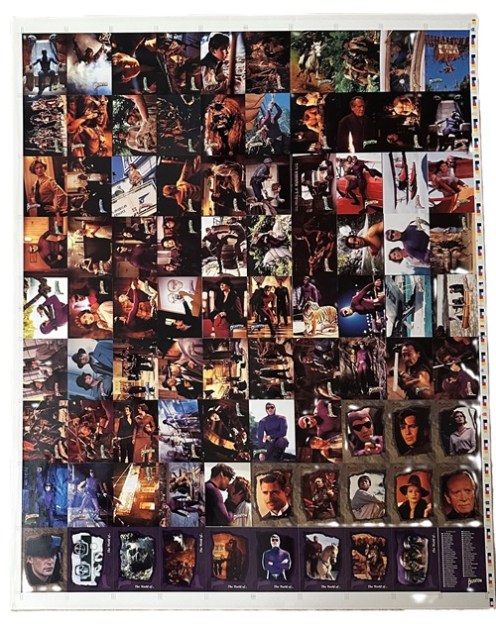 InkWorks Trading Cards Uncut Sheets