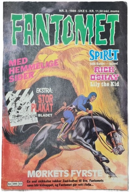 Knut Westad Fantomet Poster