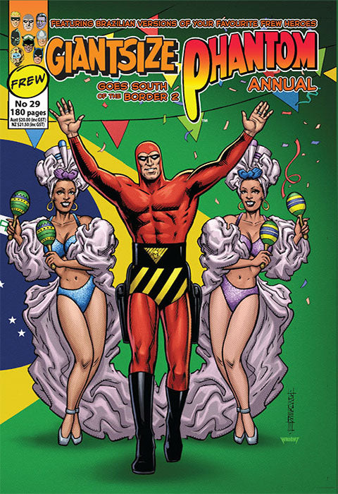 Brazilian Themed Giantsize Phantom Comic Book