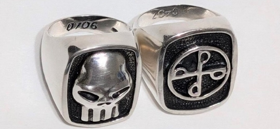 Croftminster Good Mark Ring & Skull Ring