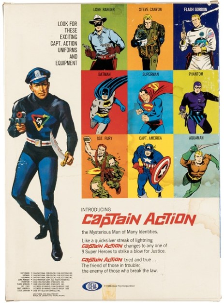 Captain Action Figure Featuring The Phantom Costume At Auction – The Phantom
