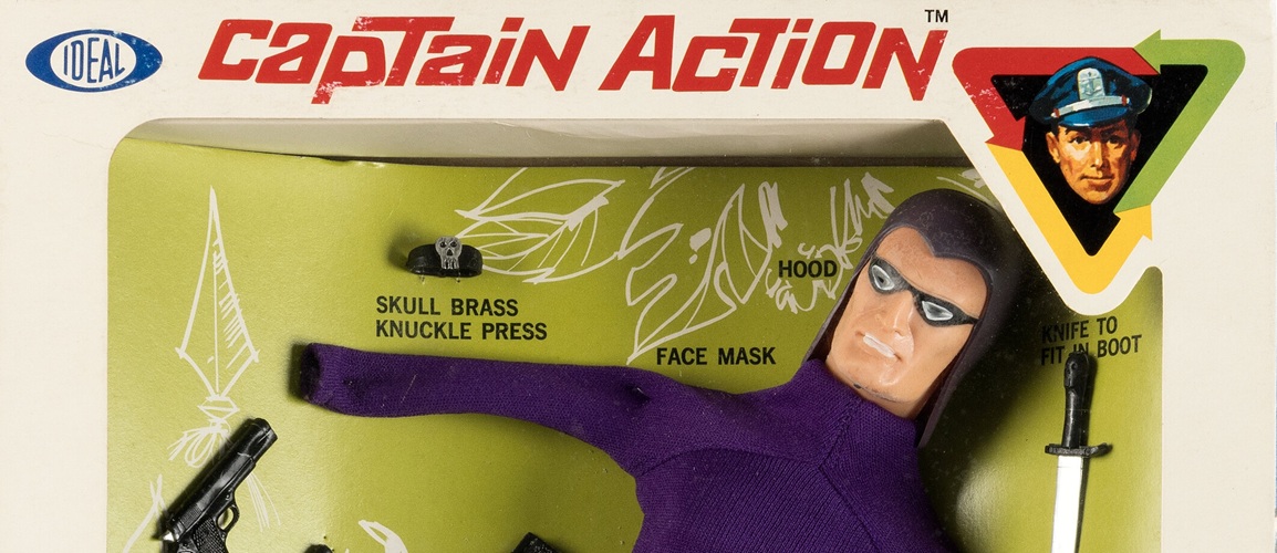 Captain Action Figure Featuring The Phantom Costume At Auction – The ...