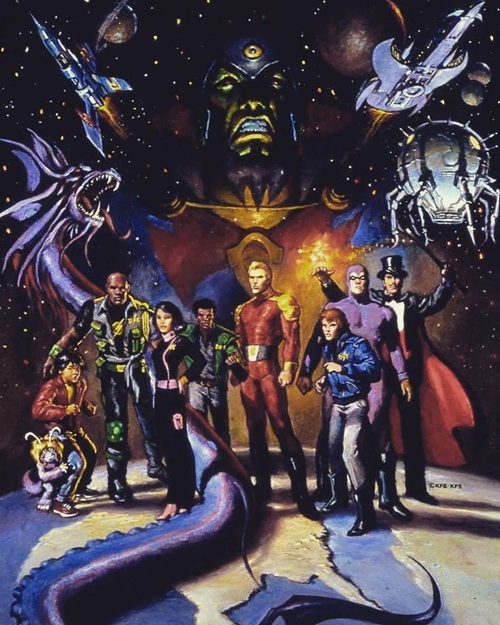 Defenders of the Earth Sell Sheet by King Features Syndicate