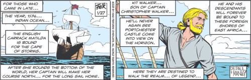 A New Daily Phantom Comic Strip Begins – Revisiting The Legend