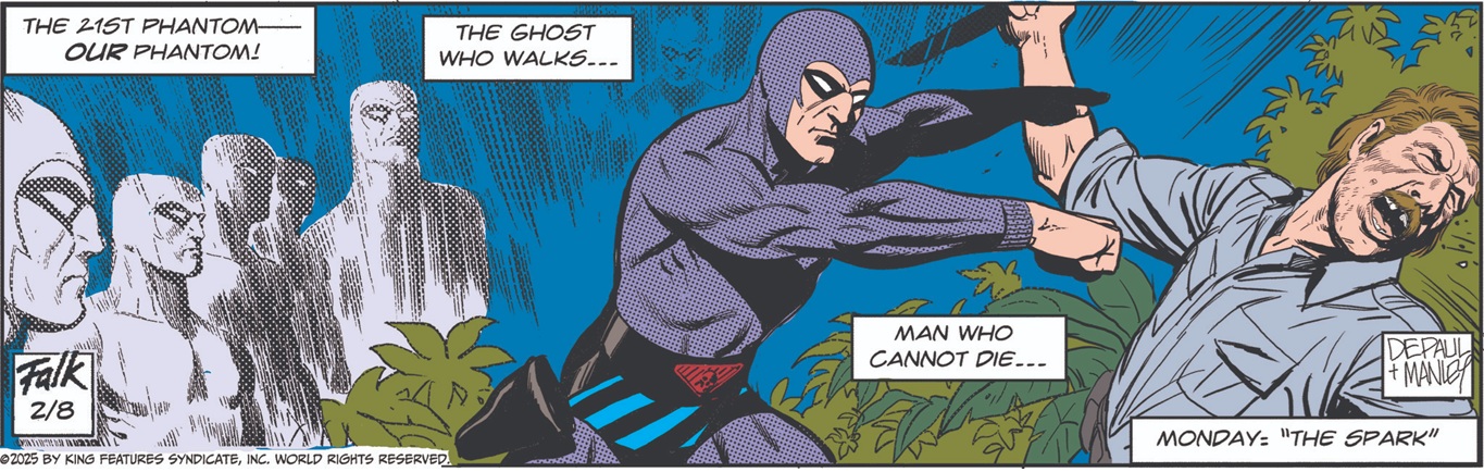 A New Daily Phantom Comic Strip Begins – Revisiting The Legend