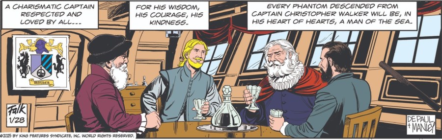 A New Daily Phantom Comic Strip Begins – Revisiting The Legend