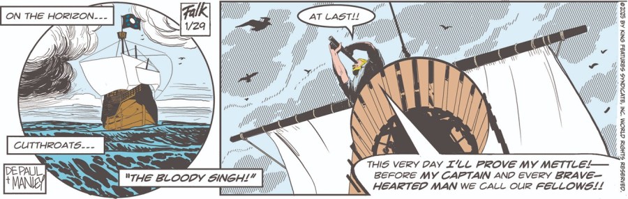 A New Daily Phantom Comic Strip Begins – Revisiting The Legend