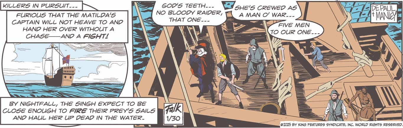 A New Daily Phantom Comic Strip Begins – Revisiting The Legend