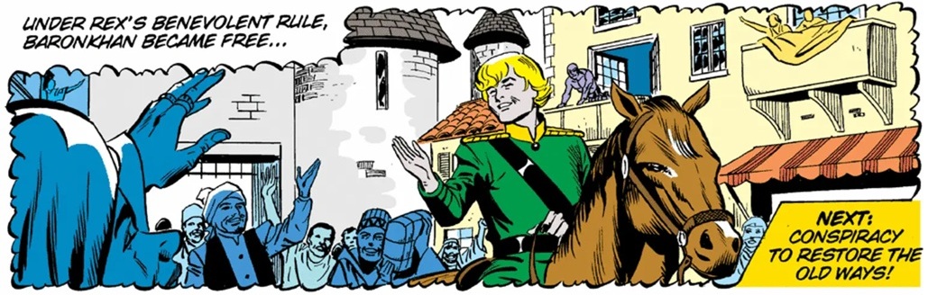 New Phantom Comic Book Featuring Rex – The Prince of Baronkhan