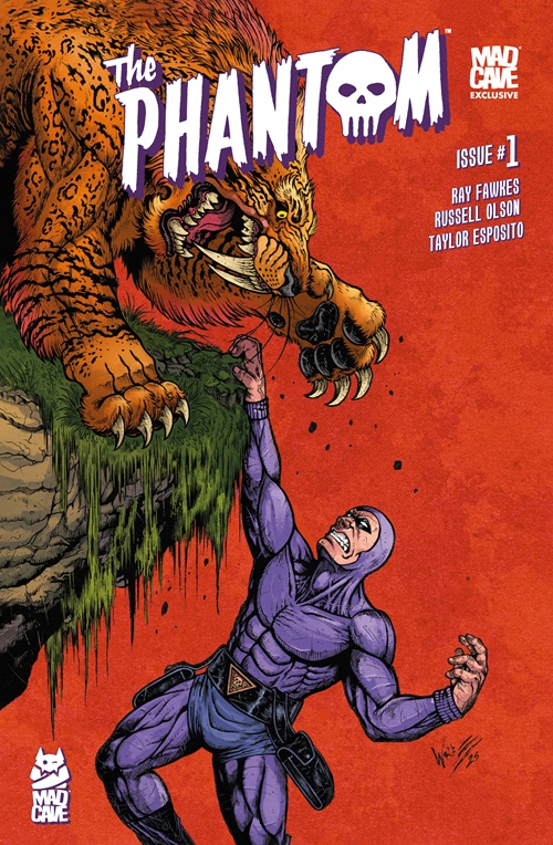 Phantom Comic Book Series Exclusive Covers By Mad Cave Studios