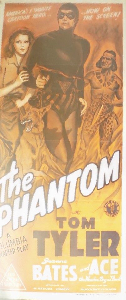 The Phantom Serial Daybill Poster