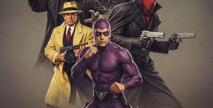 Legends of the Pulp Age: Retro Heroes Tribute Poster