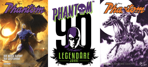 Phantom 90th Anniversary Comic Book Series by Comics & mehr